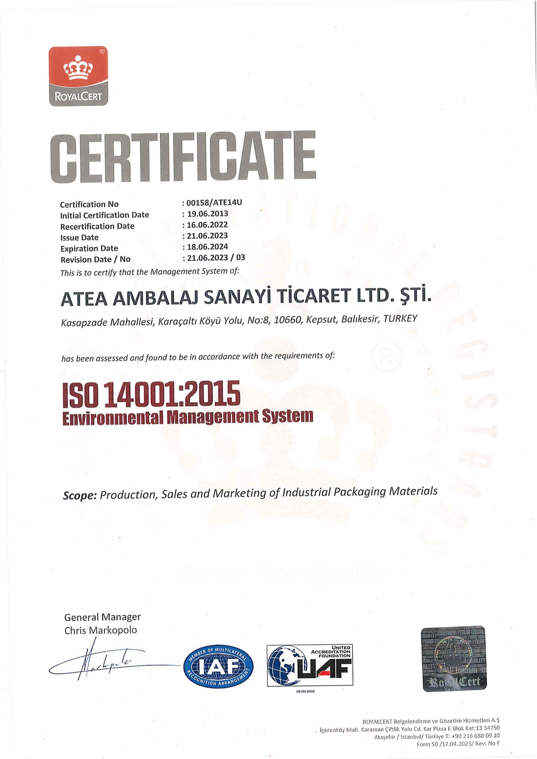 TESTING & CERTIFICATION - ATEA | FIBCs & PP Woven Sacks