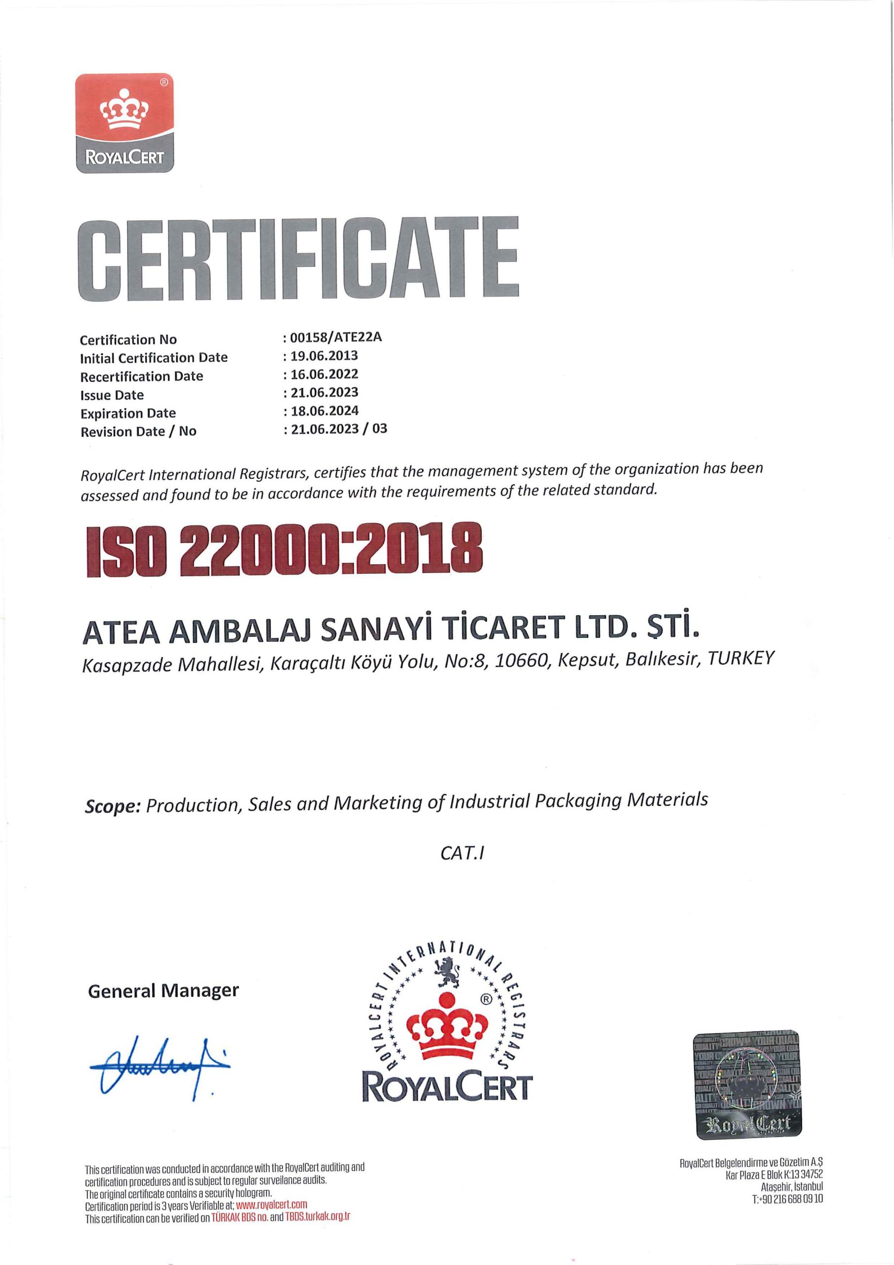 TESTING & CERTIFICATION - ATEA | FIBCs & PP Woven Sacks